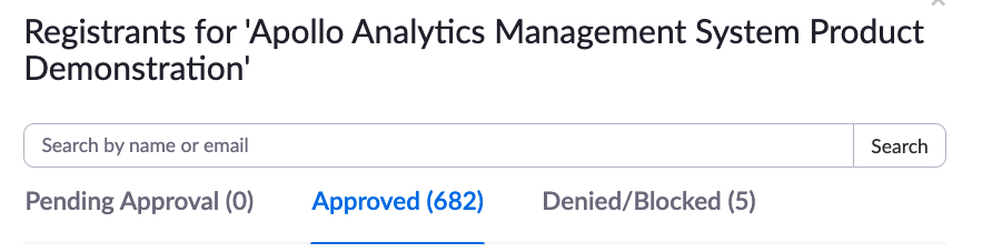 Apollo Webinar FAQ | Apollo